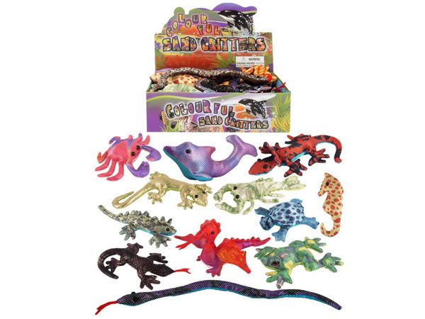 24x Colourful Sand Critters