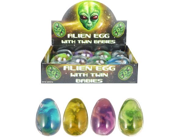 12x Alien Egg With Twin Babies