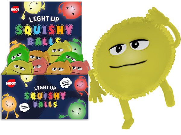 24x Light Up Squishy Balls